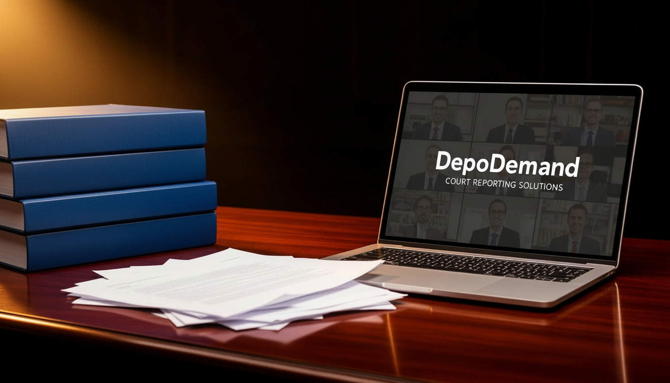 Remote Court Reporters | Virtual Deposition Services | DepoDemand